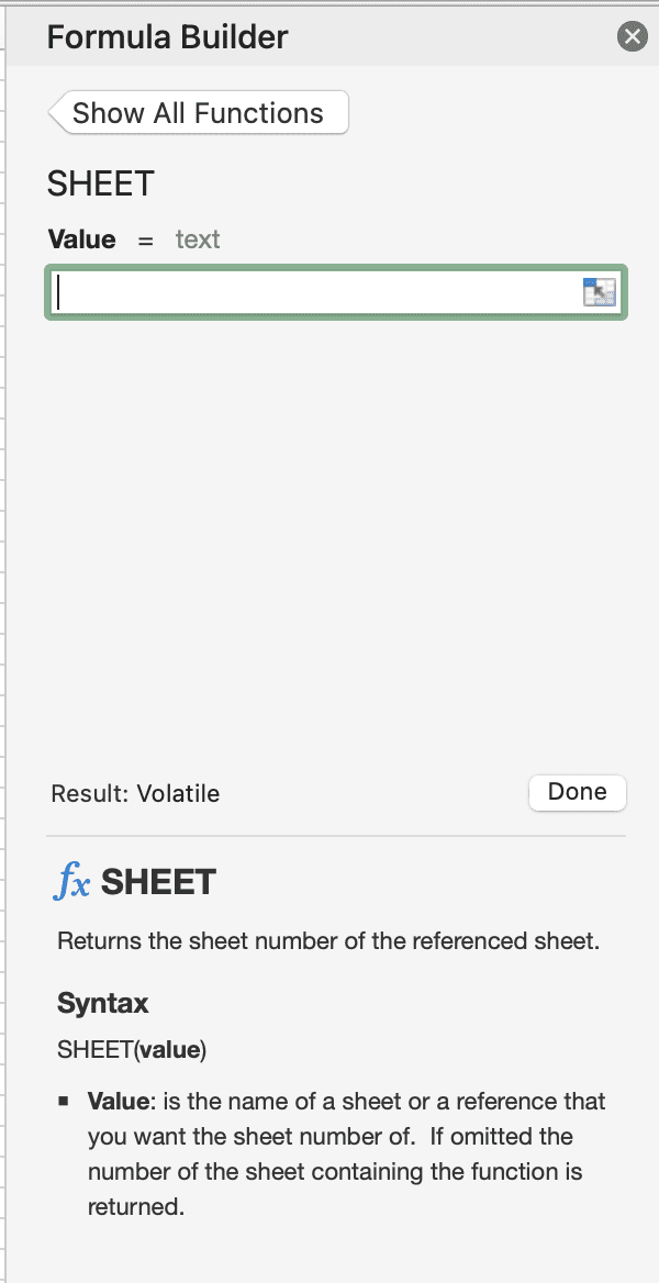 How To Use The SHEET Function In Excel For Mac TurboFuture
