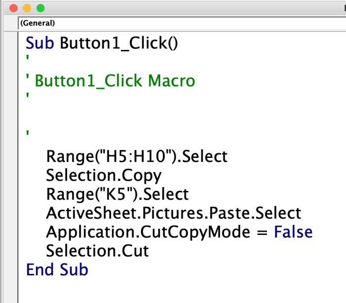 Snip a Range to Clipboard With a Macro Button in Excel for Mac - HubPages