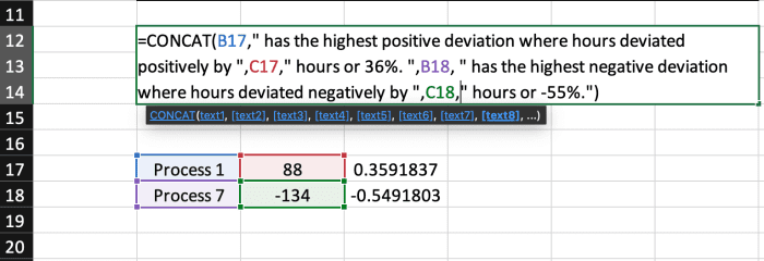 Automate Excel Reports With the CONCAT Function - HubPages