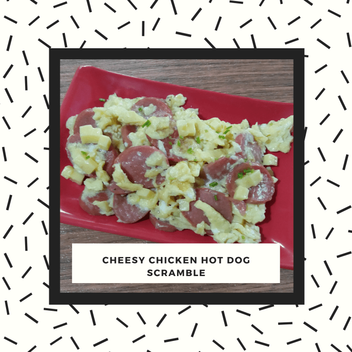 How to Cook Cheesy Chicken Hot Dog Scramble - HubPages