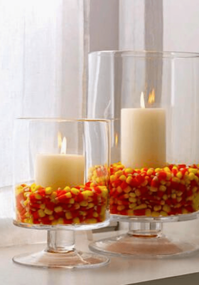 35+ Cute Candy Corn Crafts and Decorations for Fall and Halloween ...