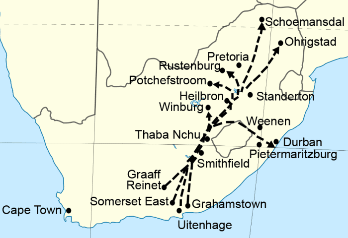 The Great Trek, 1835-40 - HubPages