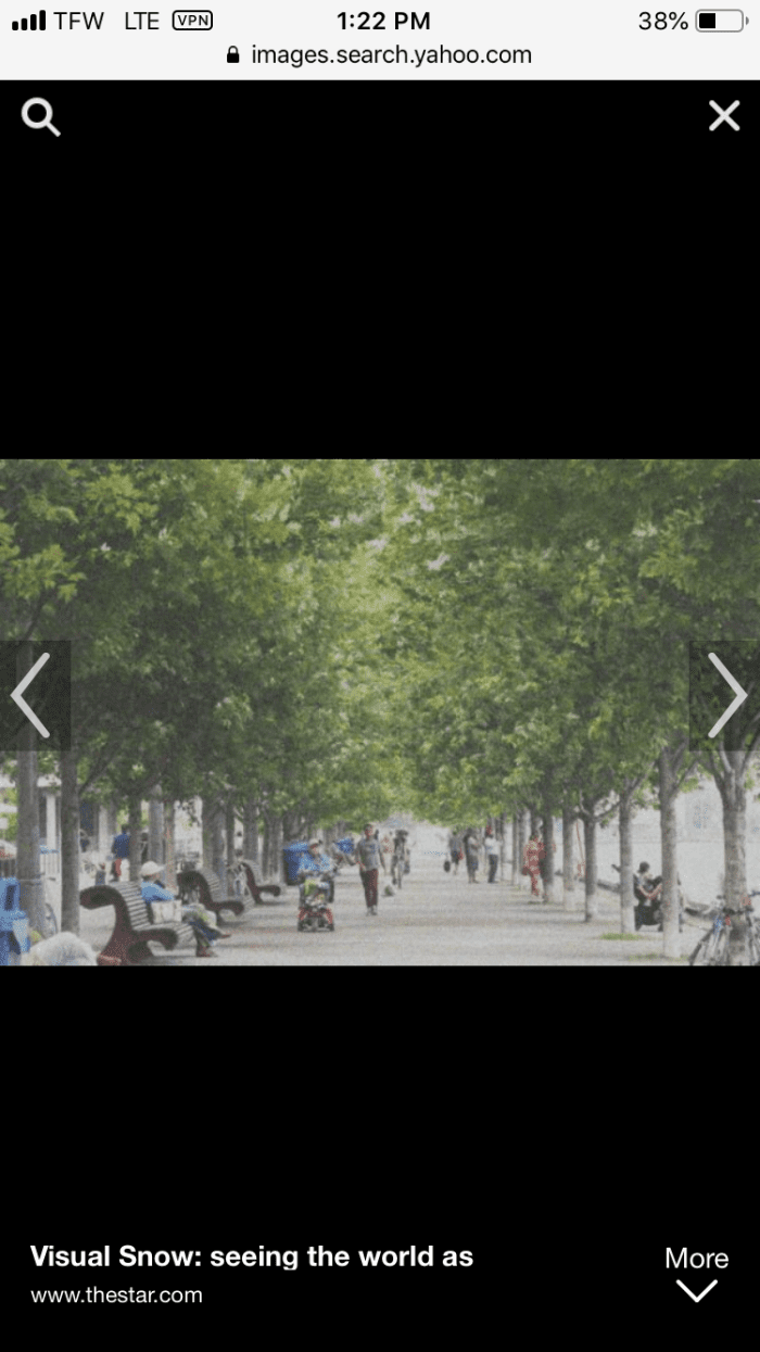 My Realization That I Have Visual Snow Symptoms and It’s Effects on My ...