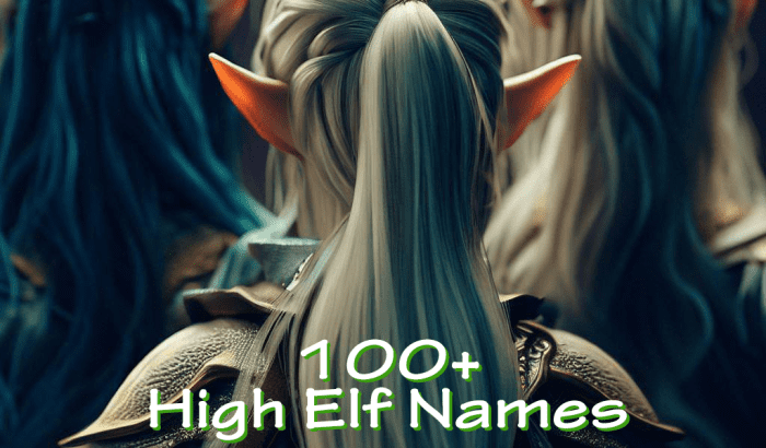 100+ High Elf Names - HubPages