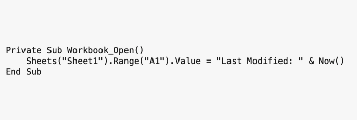 Excel VBA Code That Make Sense to Run at Startup - HubPages