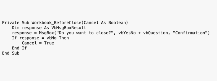 Excel VBA Codes That Make Sense to Run at Shut Down - HubPages