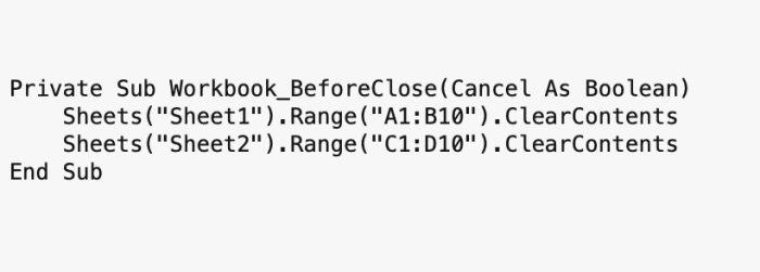 Excel VBA Codes That Make Sense to Run at Shut Down - HubPages