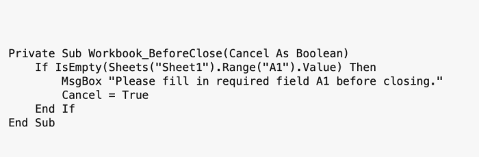 Excel VBA Codes That Make Sense to Run at Shut Down - HubPages
