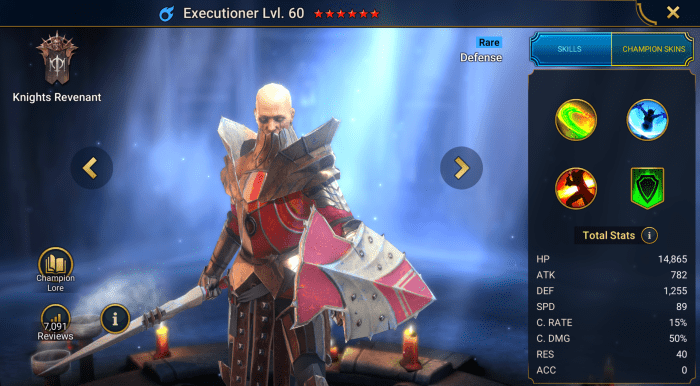 "Raid Shadow Legends" Free-to-Play Champion Guide: Executioner - HubPages