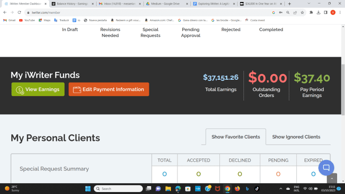 iWriter Review: How I Earned $37,000 On iWriter In One Year - HubPages