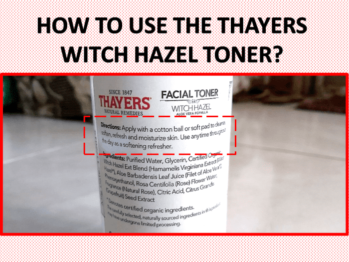 Review of Thayers Alcohol-Free Witch Hazel Toner – Rose Petal - HubPages