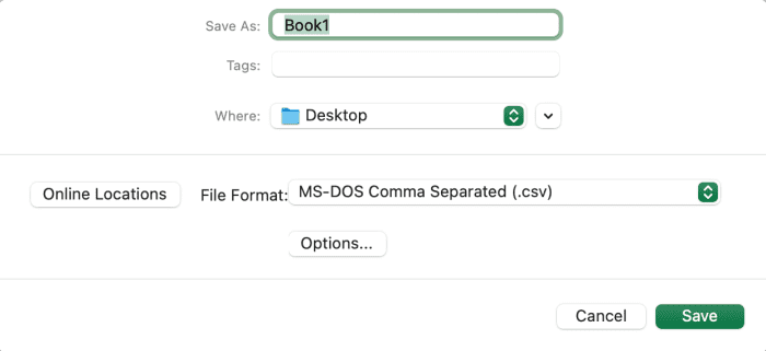 Create A Csv File From A Spreadsheet In Excel Hubpages