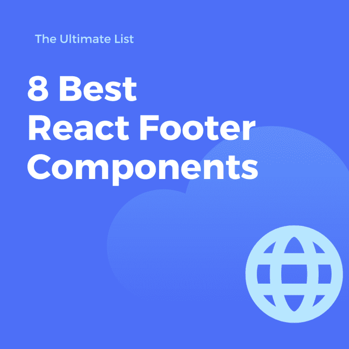 8 Best React Footer Components The Ultimate List Hubpages 
