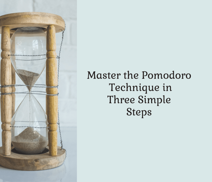 Master the Pomodoro Technique in Three Simple Steps - HubPages