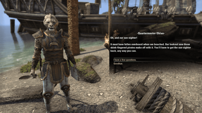 The Elder Scrolls Online Walkthrough - Eagle's Strand: Cast Adrift ...