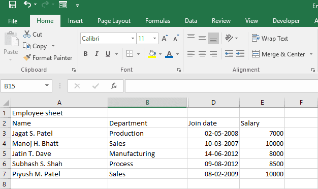 Basic Formatting in Excel - HubPages