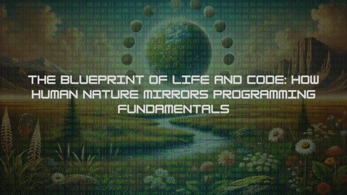 The Blueprint of Life and Code: How Human Nature Mirrors Programming Fundamentals - HubPages