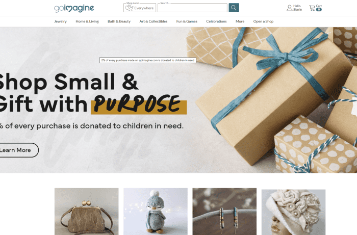 Go Imagine vs Etsy Marketplace - HubPages