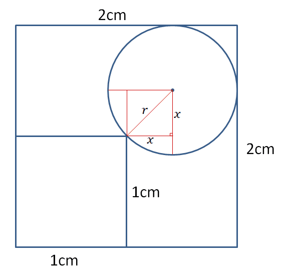 What Is the Area of the Circle Inside the Square? - Tricky Geometry ...