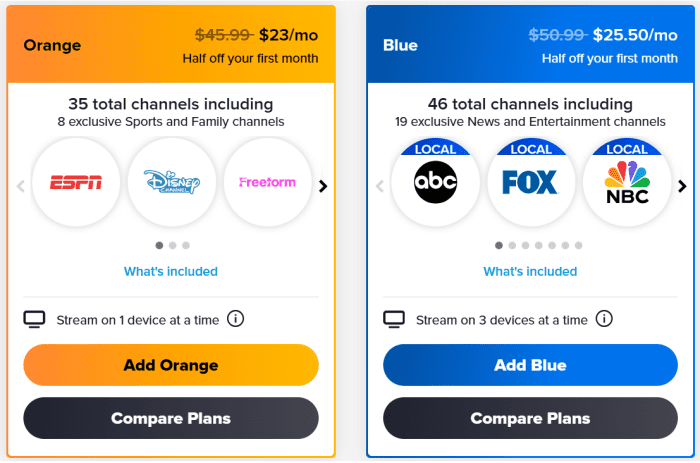 What to Know About Sling TV Packages: Orange and Blue - HubPages