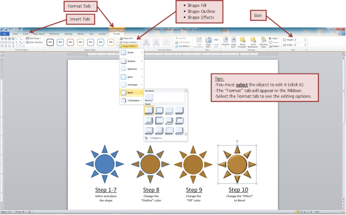 Using "Shapes" in Your Word Document - HubPages