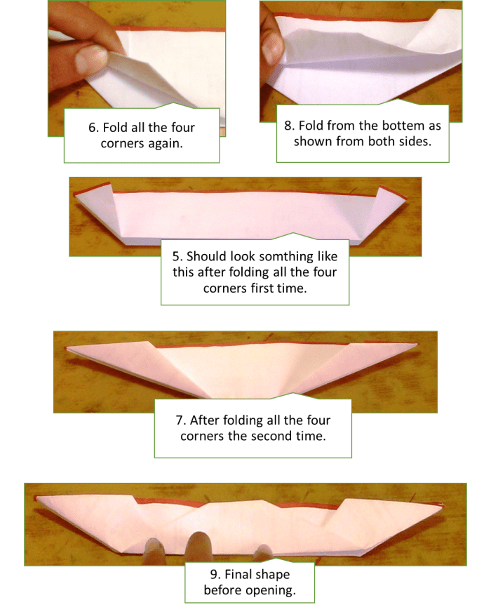 Make A Paper Boat That Floats 11 Steps HubPages