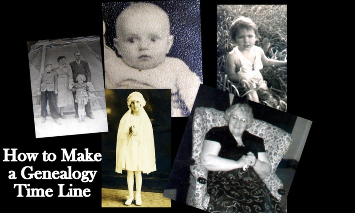 How to Make a Genealogy Timeline - Owlcation