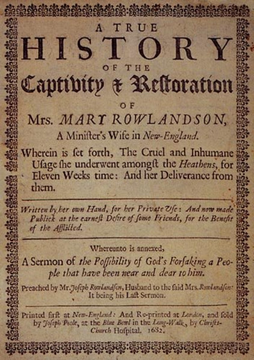 Summary Of A Narrative Of The Captivity And Restoration Of Mrs Mary 