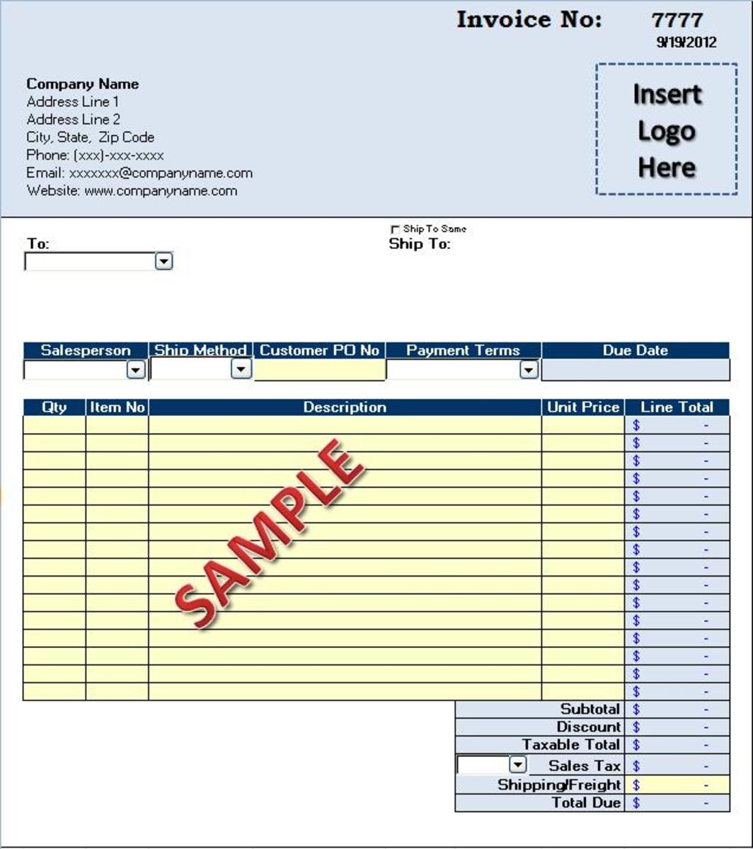 Create An Invoice Independentjoker