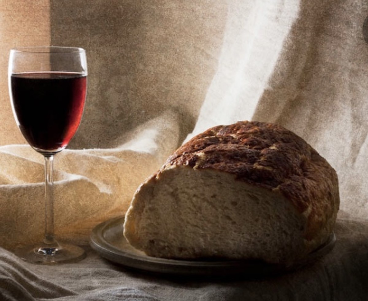 Remembering Christ Often With Bread And Wine Letterpile