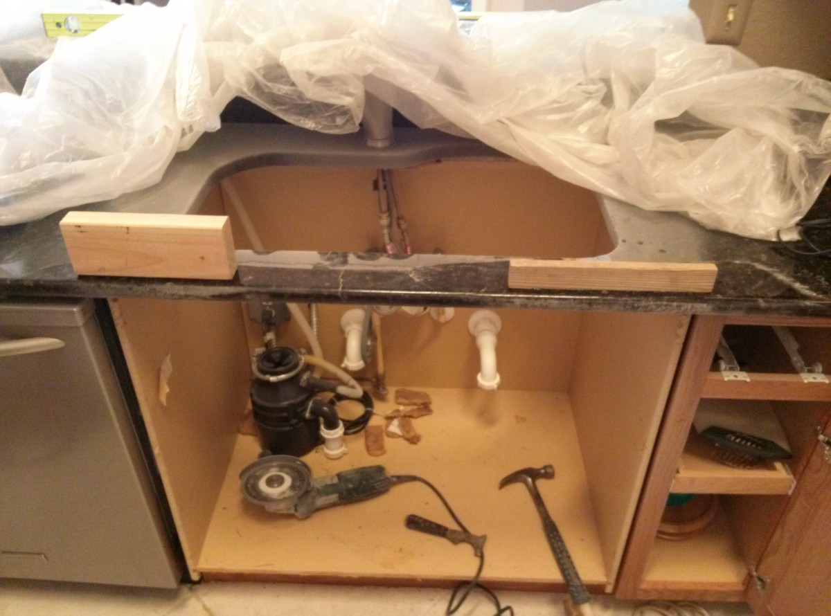 Repairing a Rusted Reinforcement Rod in a Granite Countertop - HubPages