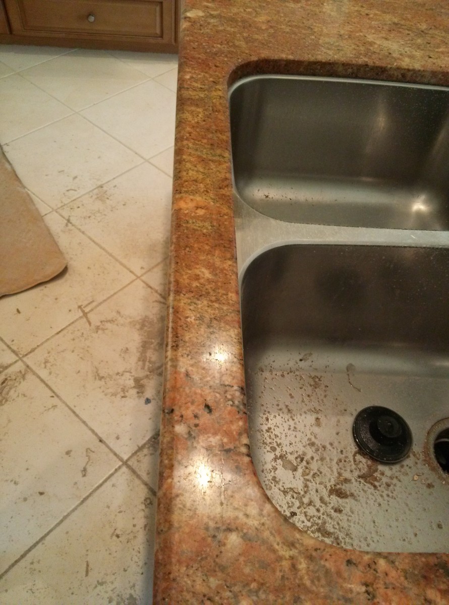 Repairing a Rusted Reinforcement Rod in a Granite Countertop - HubPages