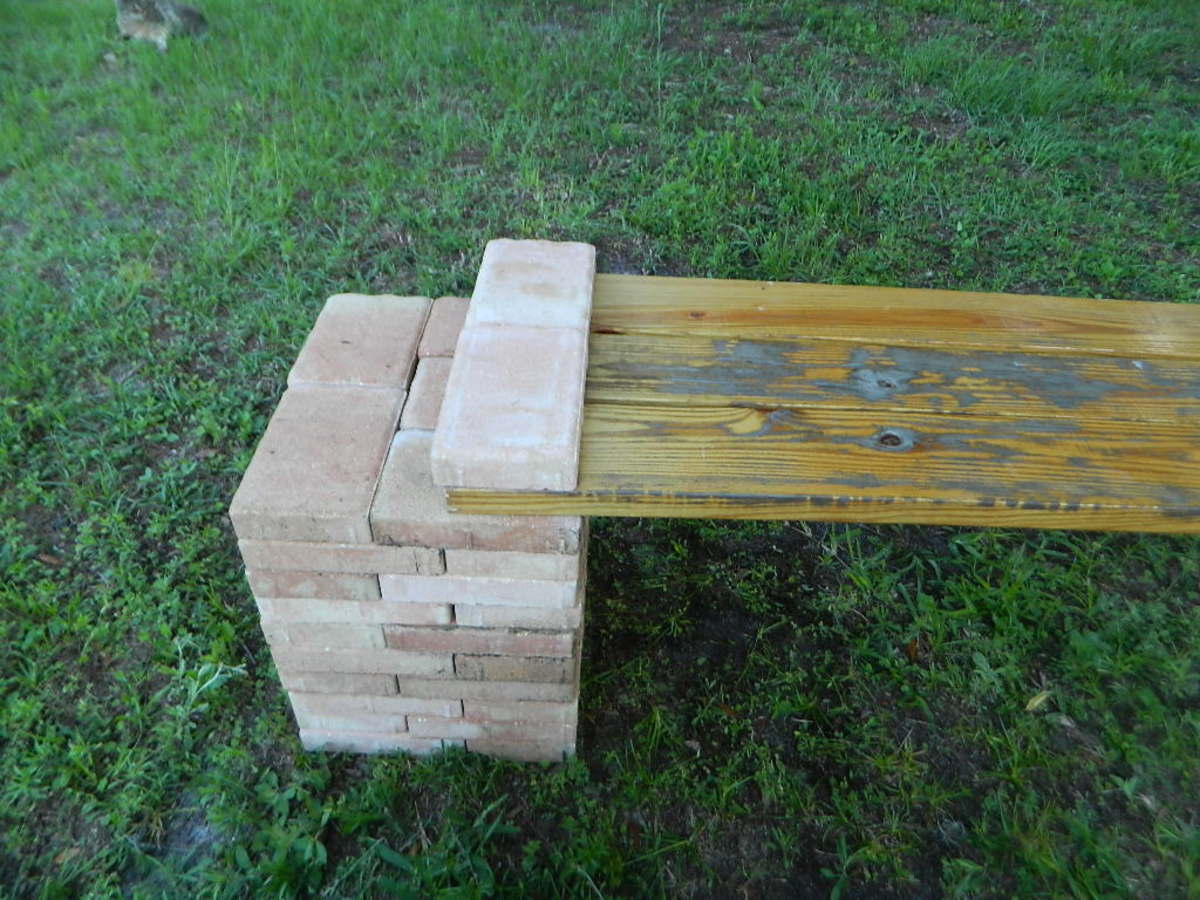 Diy Stone Bench - HubPages