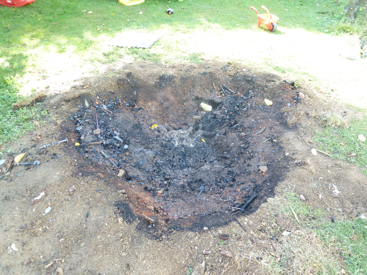 How To Remove A Tree Stump The Easy Way Burn It Out Dengarden
