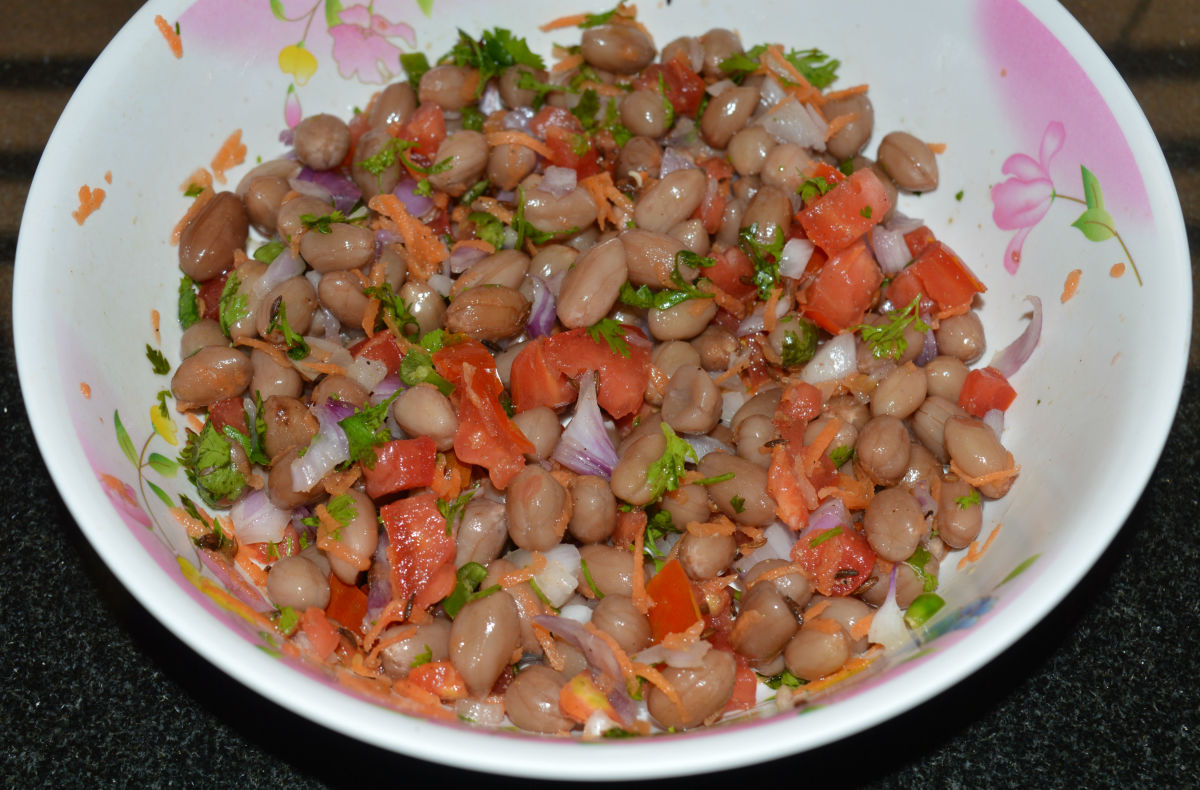 How to Make Boiled Peanut (Groundnut) Chaat - Delishably