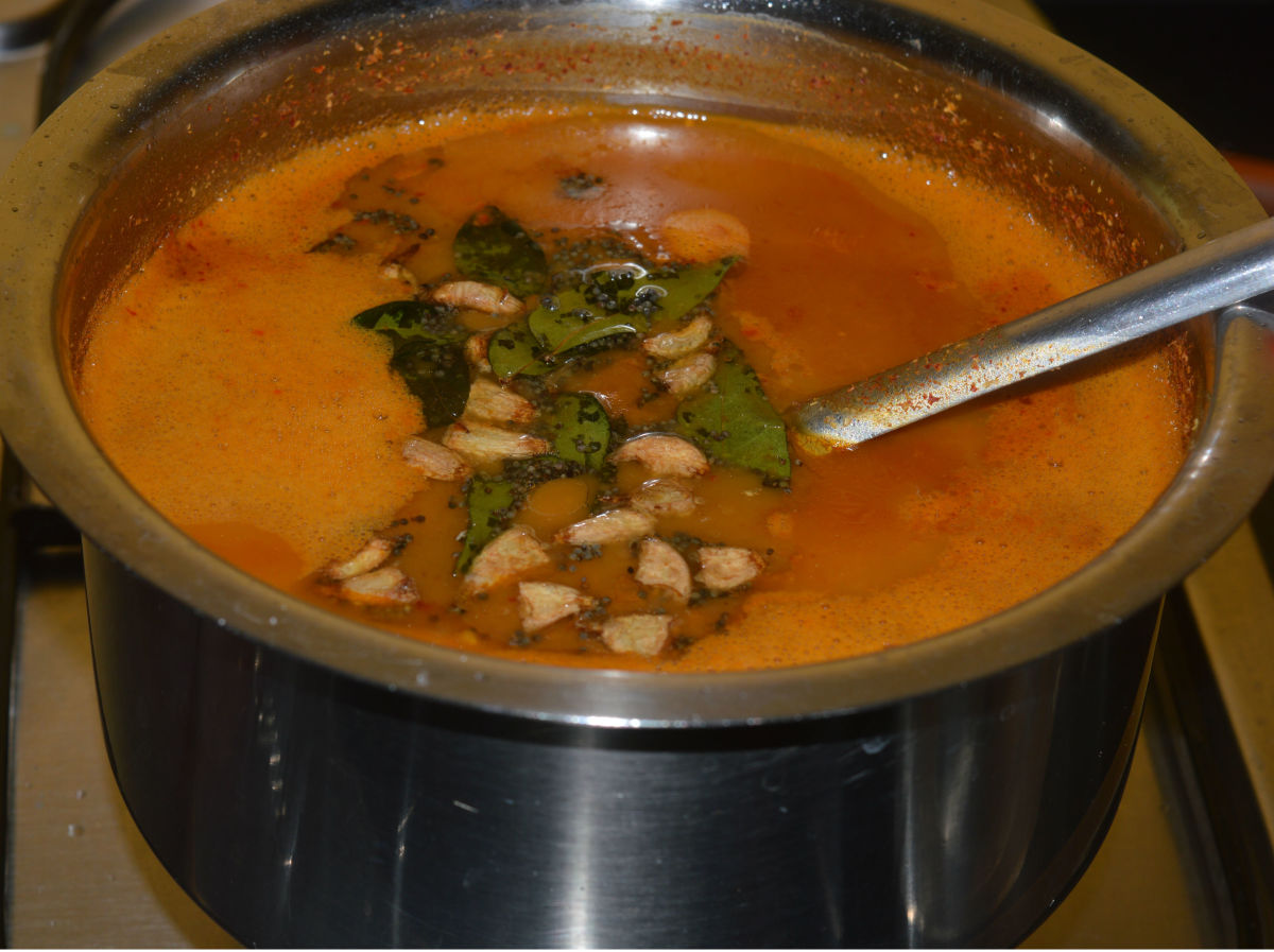 How to Make Huruli Saru (Horse Gram Rasam) - Delishably