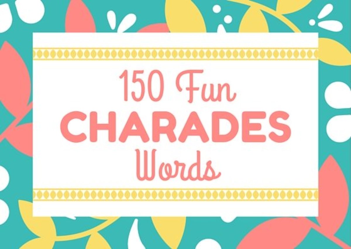 150 Fun Charades Words And 5 Variations That Spice Up The Game HobbyLark 150 Fun Charades Words And 5 Variations That Spice Up The Game HobbyLark