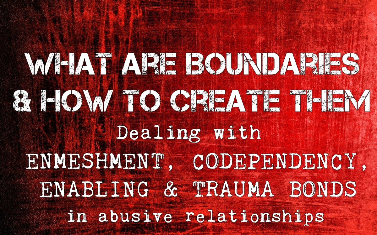 Boundaries & How to Create Them: Dealing With Enmeshment, Codependency ...