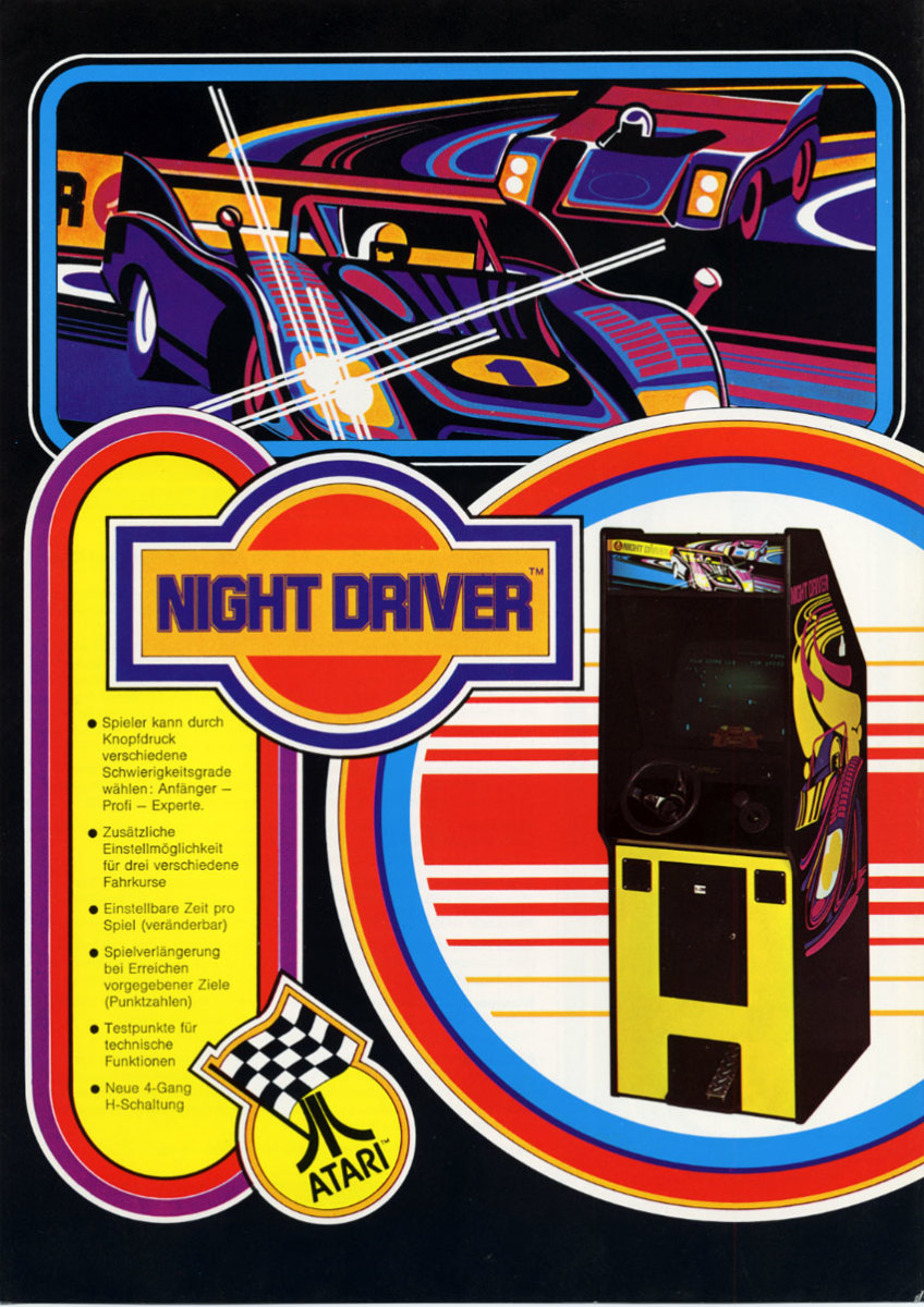 "Night Driver": An Atari 2600 Classic - HubPages