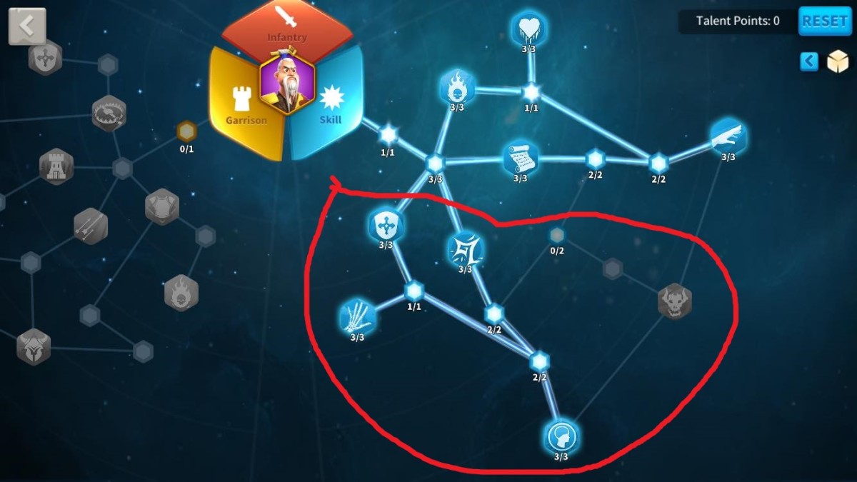 Sun Tzu Talent Tree Build: AOE Nuker in "Rise of Kingdoms" - LevelSkip