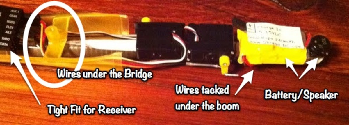 Vladimir's ELF DLG Build Log: Assembling and Trimming a V-Tail Discus ...