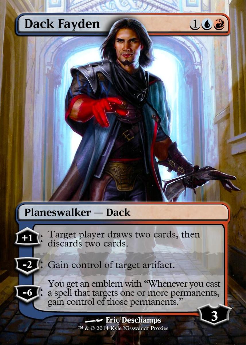 Dack Fayden Planeswalker Card
