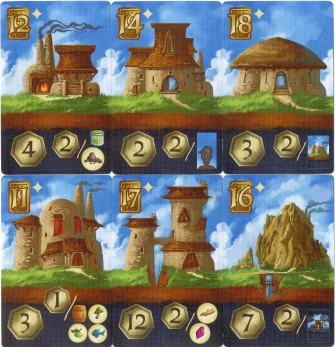 PH1 PH2 PH3 Screwdriver Bits Above And Below Board Game - Town Building ...