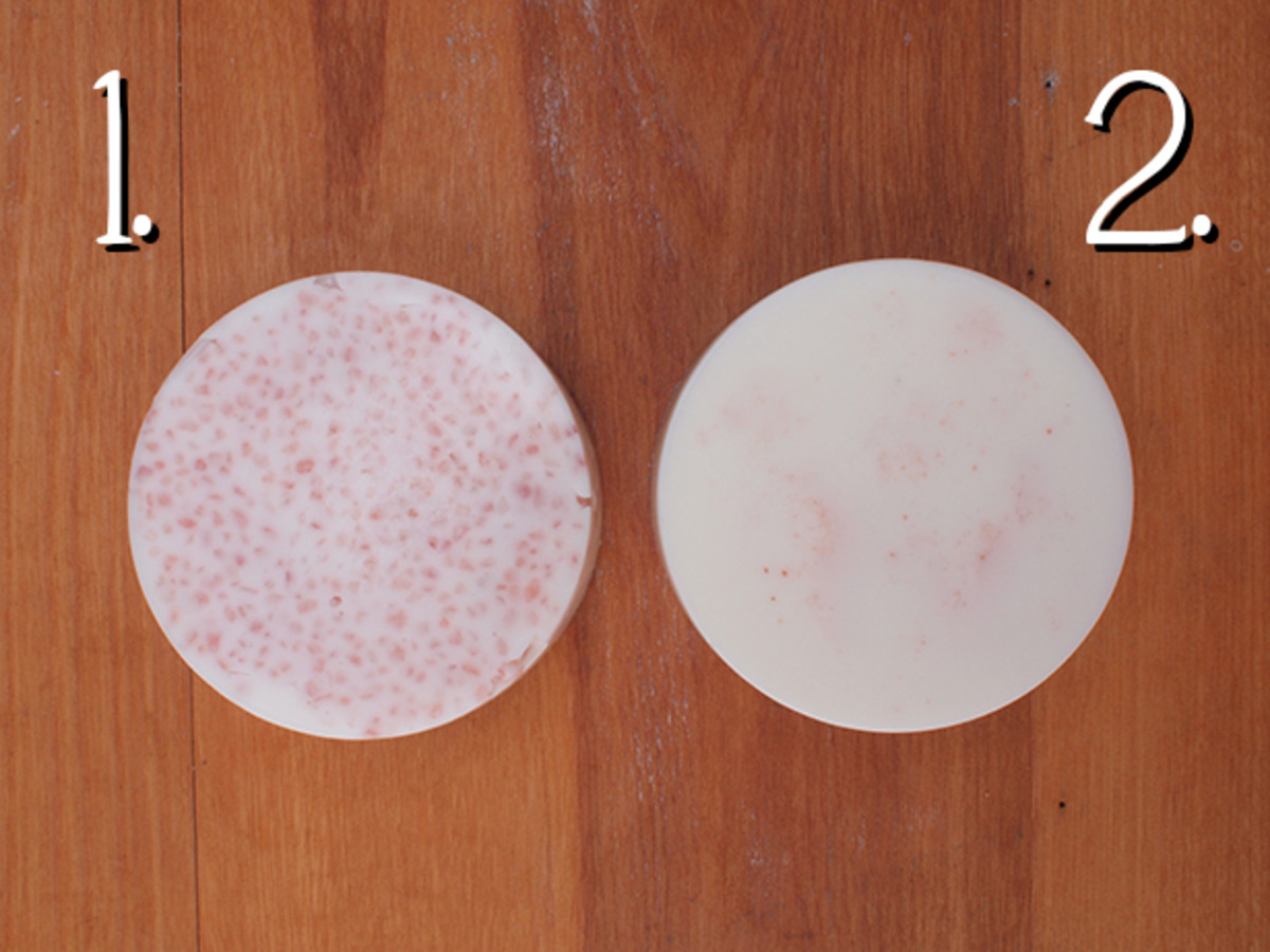 Trials for a Glycerin Soap Solid Scrub Bar Recipe - HubPages