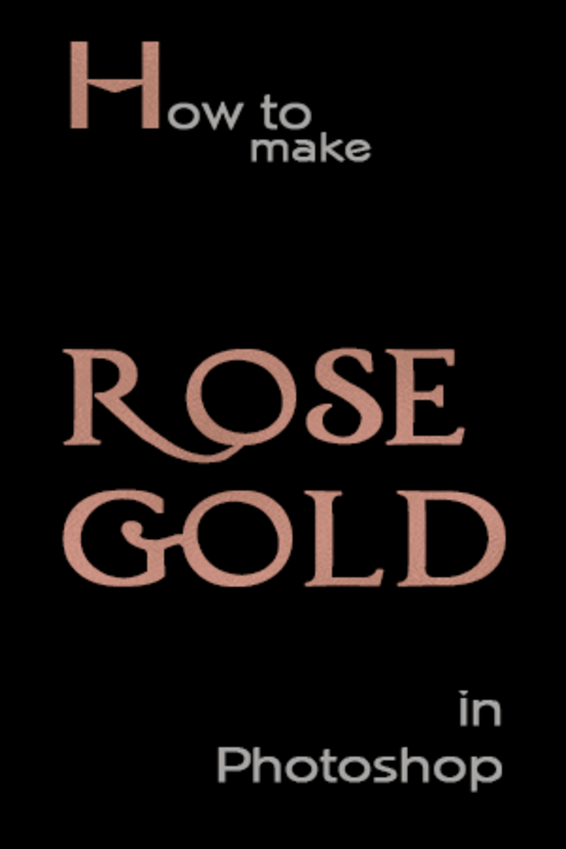 How To Make Rose Gold Foil In Photoshop TurboFuture