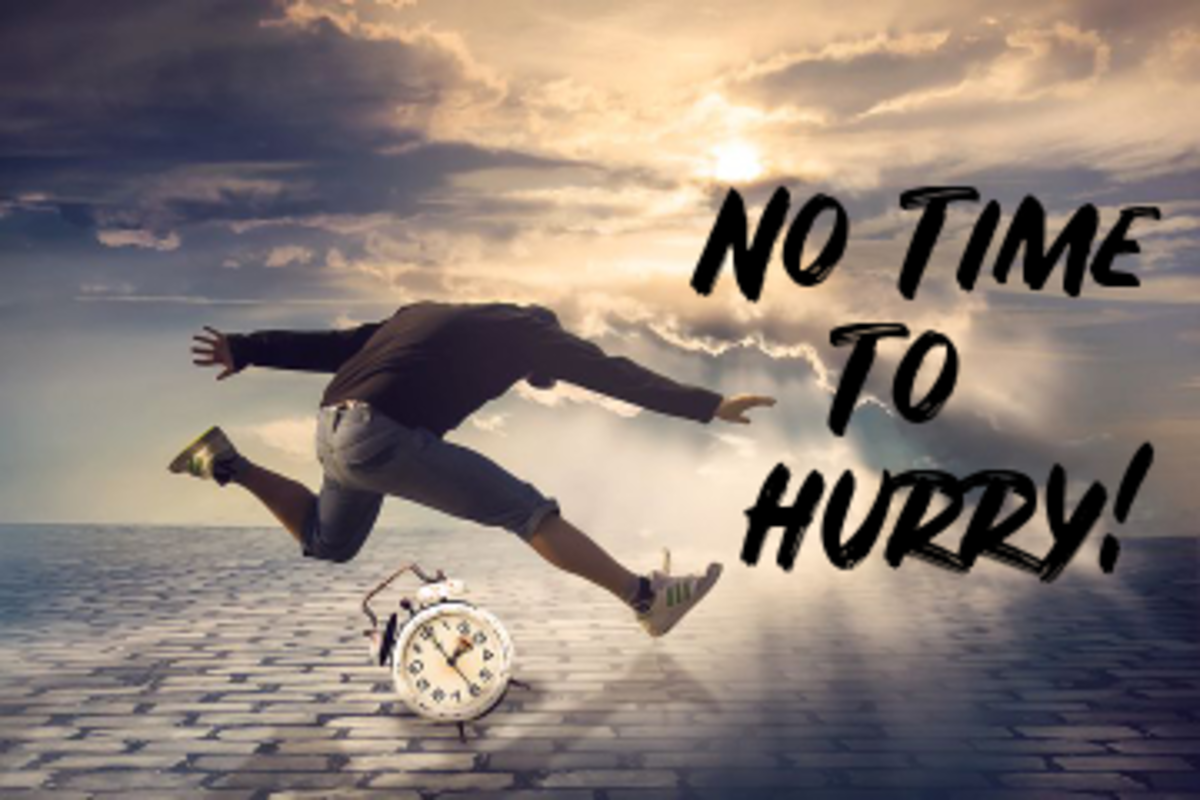 Poem No Time To Hurry LetterPile Poem No Time To Hurry LetterPile