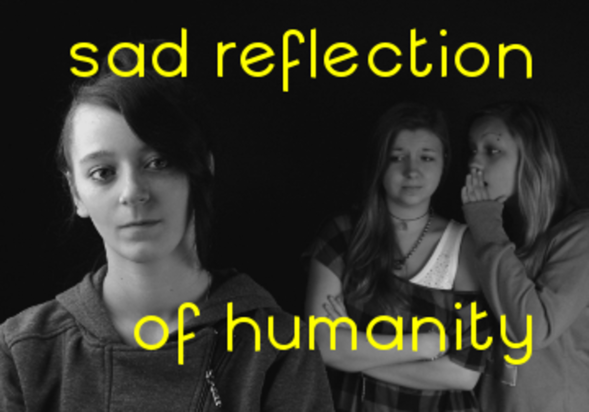 Poem: Sad Reflection of Humanity - HubPages