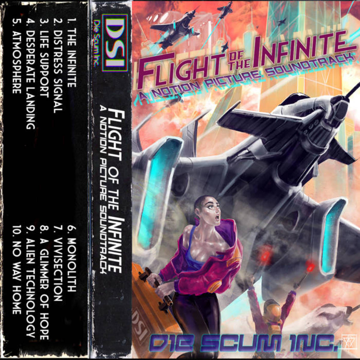 Synth Album Review: "Flight of the Infinite" by Die Scum Inc. - HubPages
