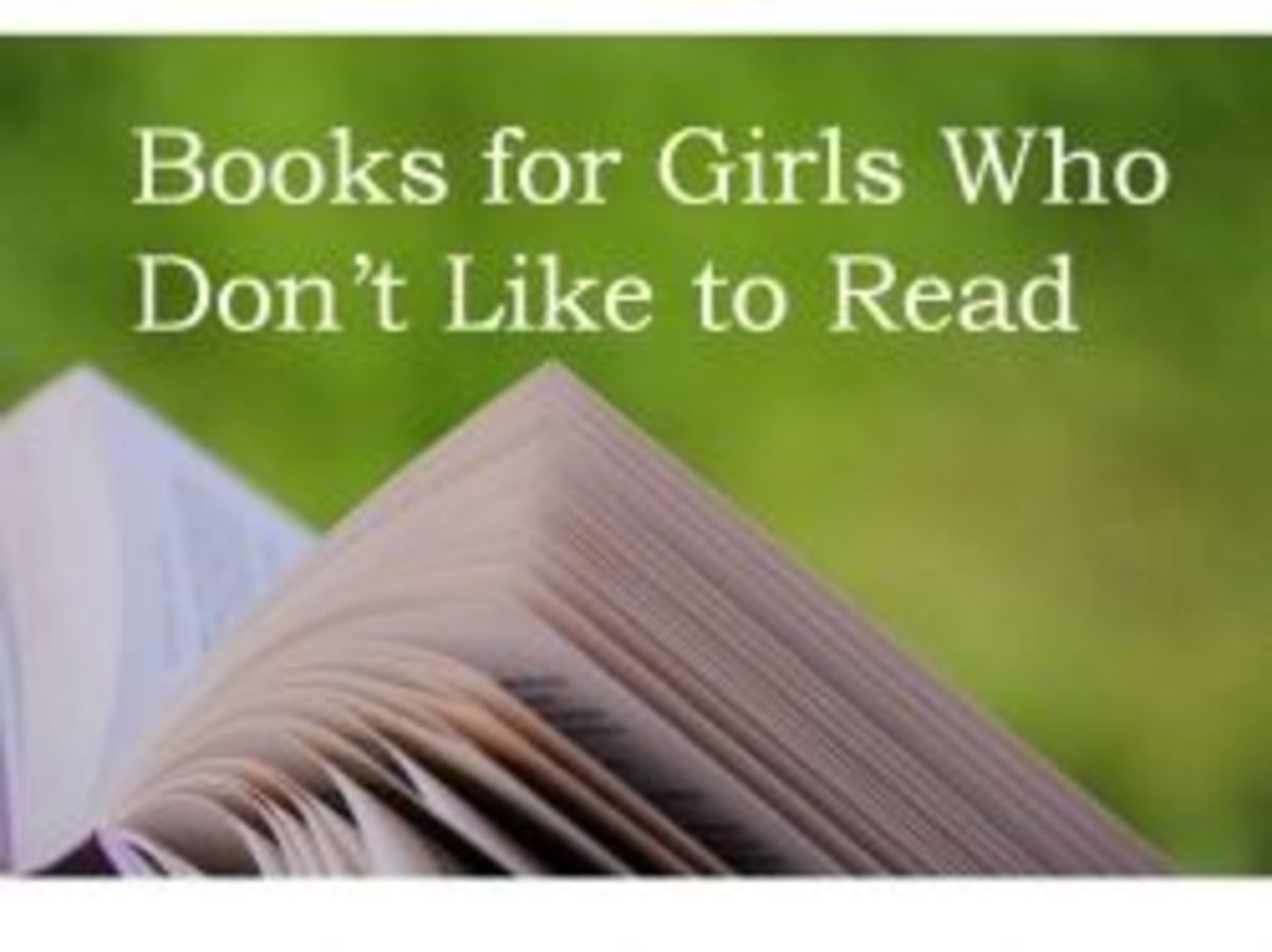 Books and Materials for Girls Who Don't Like to Read: Best Titles for ...