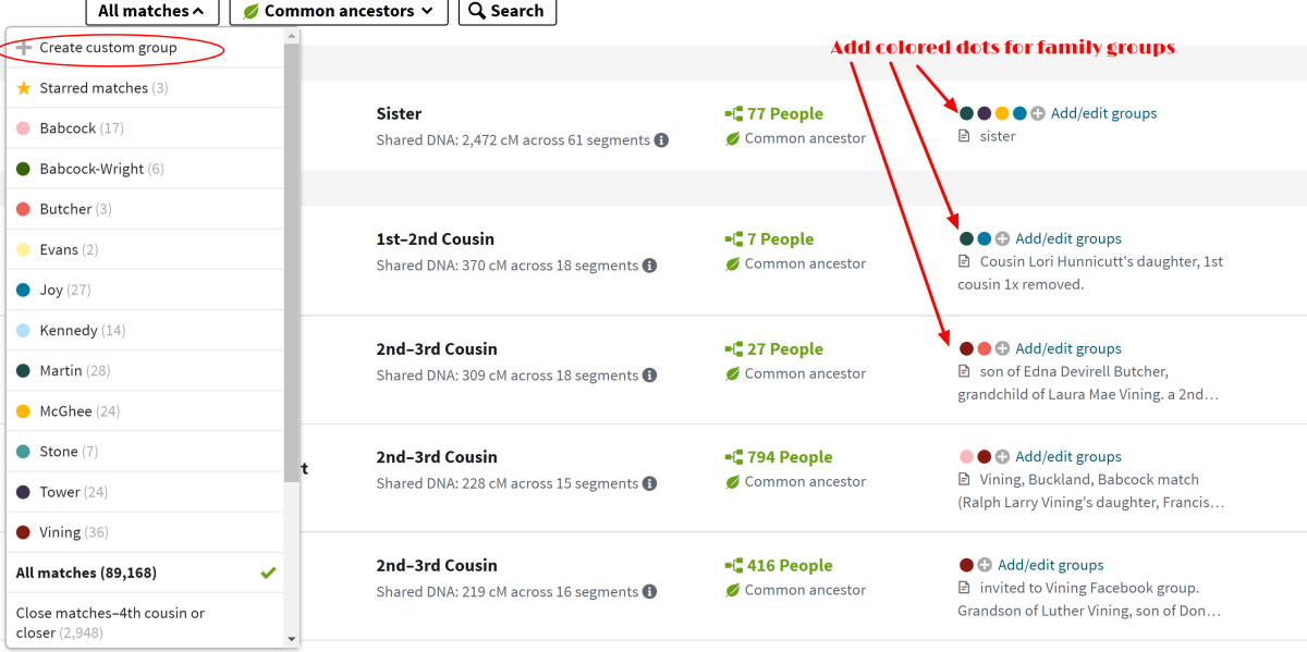 Genealogy Tool: Using Screenshots to Add Labels, Arrows, and Notes ...